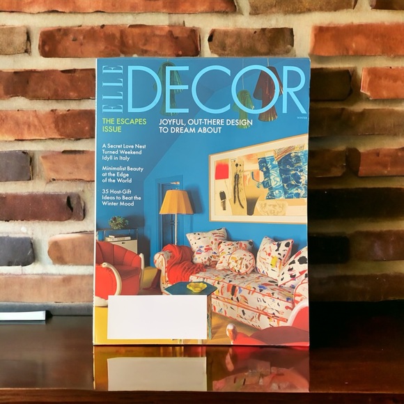 Elle Decor | Accents | Elle Decor Magazine Winter 224 Joyful Out There ...